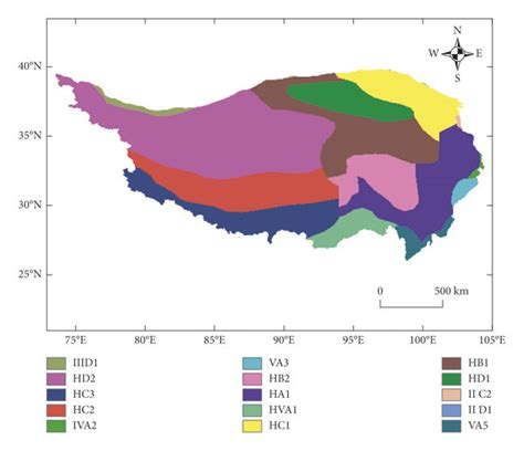 The Climate Regionalization In The Qtp Download Scientific Diagram
