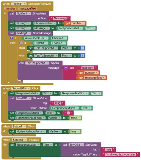 Texting Doesnt Work Bugs And Other Issues Mit App Inventor Community