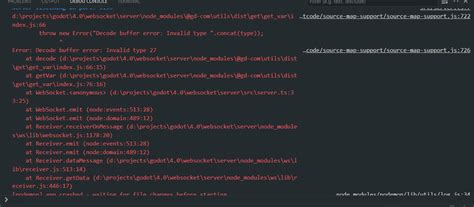 Error Decode Buffer Error Invalid Type 27 Issue 33 Gd Utils