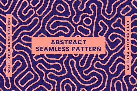 Modern Abstract Seamless Pattern