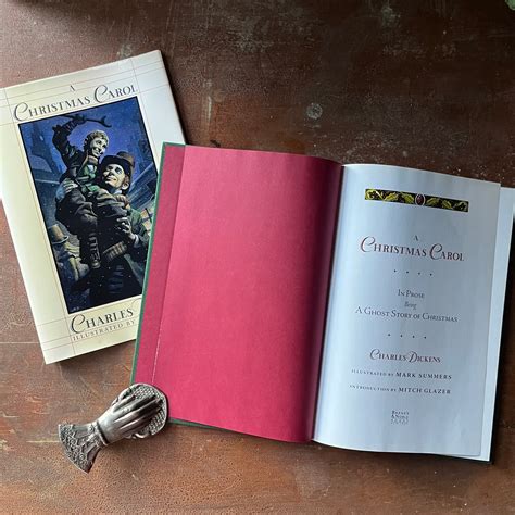A Christmas Carol By Charles Dickens With Dust Jacket A Barnes And Nob
