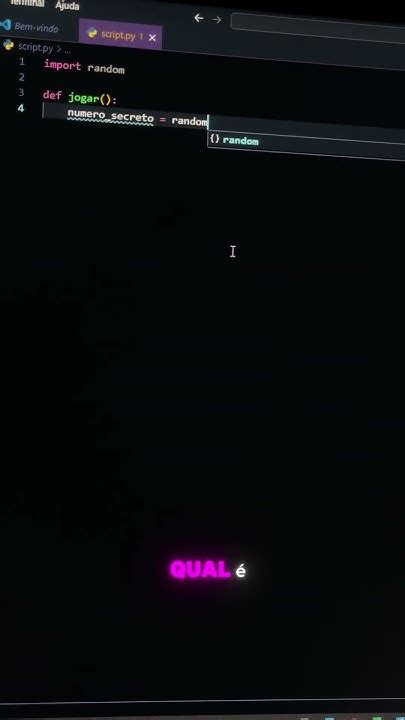 part 1 criando um jogo de adivinhação com python shorts python pythonprogramming