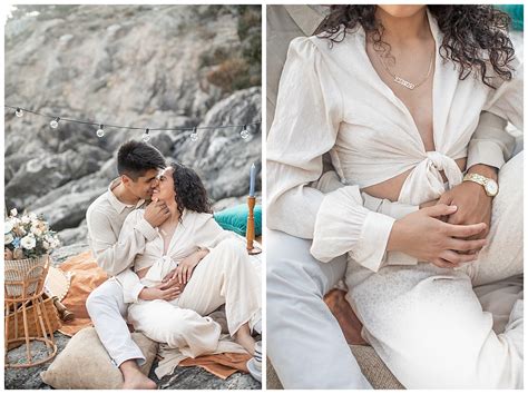 Styled Engagement Session At Forth Wetherill