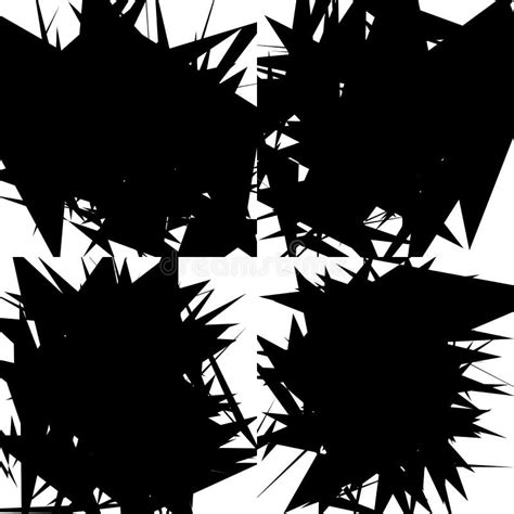 Grungy Edgy Texture With Random Elements Abstract Illustration Stock Vector Illustration Of