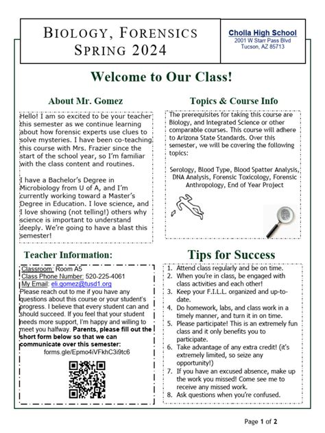 Expectancy Sheet Pdf