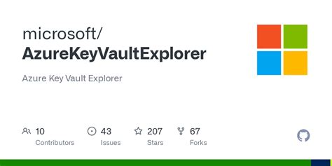 Github Microsoft Azurekeyvaultexplorer Azure Key Vault Explorer