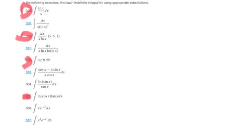 Solved In The Following Exercises Find Each Indefinite Chegg