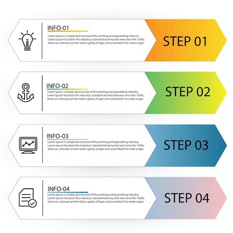 Premium Vector Infographic Hexagon With Rectangle Shape Vector Template Process Concept Step