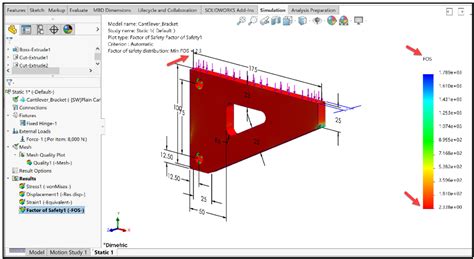 Lesson 1 Solidworks Optimization Analysis Using A Design Study