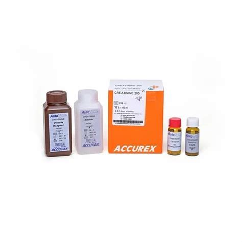 Liquid Creatinine Kit Accurex For Hospital Pathlab Clinic