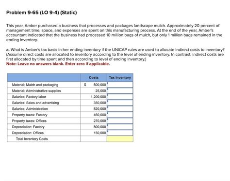 answered problem 9 65 lo 9 4 static this… bartleby