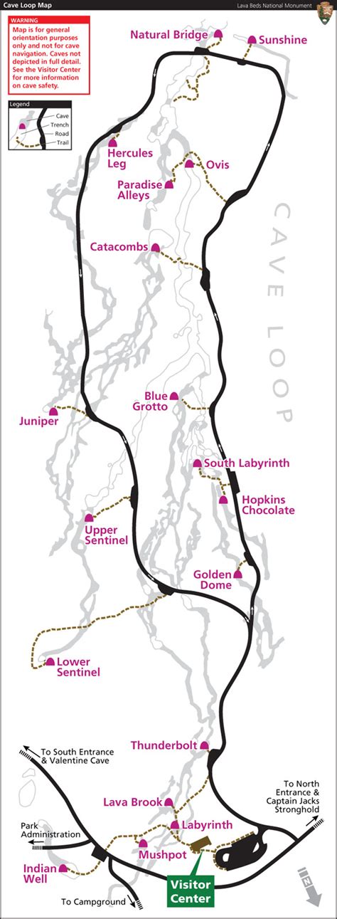California Caves Map Bulletin Science Natural History Natural