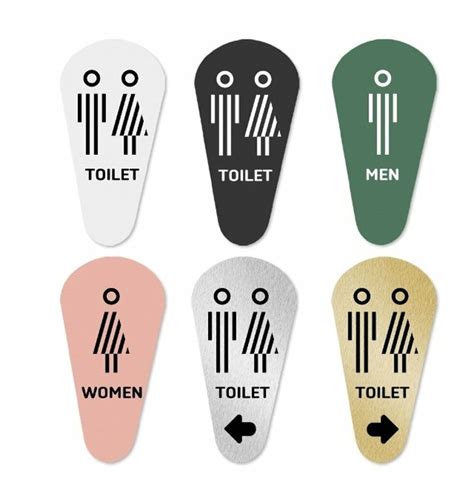 남자 여자 공용 화장실 표지판 안내판 사인 2 Wcc7f9f 티몬