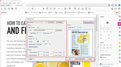 Easy Methods To Add Background To PDF Files