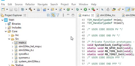 Getting Started With Tim Stm Mcu