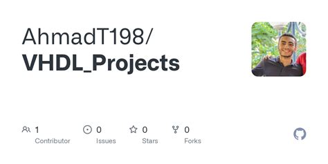 Github Ahmadt198vhdlprojects