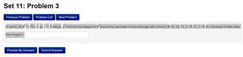 Solved 1 Point Let F⃗ 7xyi⃗ 6sinyj⃗ Find The Line