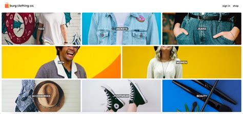 GitHub Tanvi Khosla BurgClothingCo Ecommerce Webapp Ecommerce Apparel Website