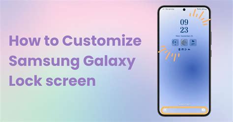 How To Customize Samsung Galaxy Lock Screen Widgetclub