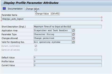 Sapgui Logged Out Automatically After Certain Time Sap Community