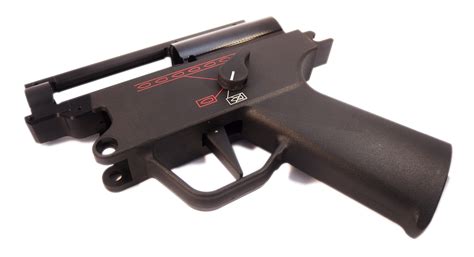 Jefftron Mp5 Flat Cnc Trigger Black Blackblitz Airsoft