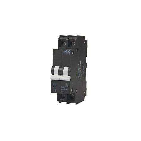 ACDC 25A 13mm 6KA 2 Pole C Curve Circuit Breaker GeeWiz