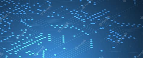 Premium Vector Abstract Circuit Board Futuristic Technology Processing Background
