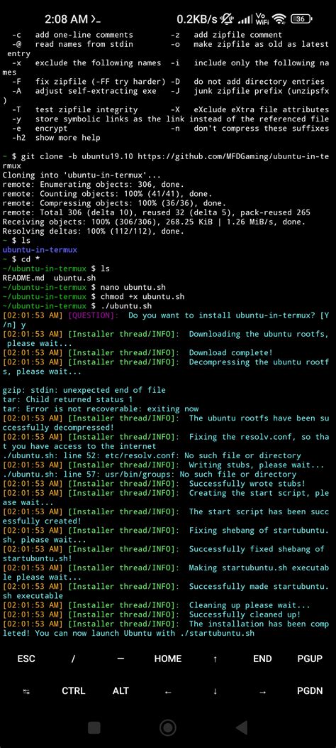 Getting Error Issue MFDGaming Ubuntu In Termux GitHub