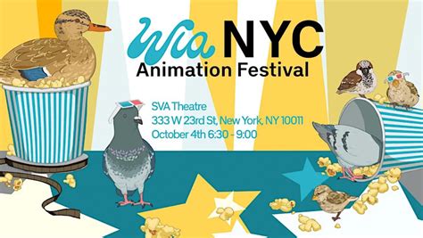 Wia Nyc Animation Festival Oct 4 2025 630 900pm Events And