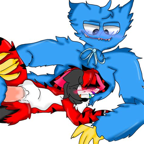 Rule 34 1boy 1girls Blue Fur Blush Female Penetrated Femsub Fur Huggy