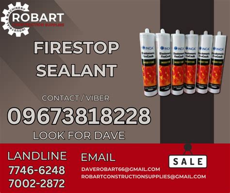 Firestop Sealant Commercial And Industrial Industrial Equipment On