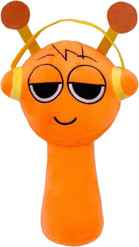 Sprunki 9 Oren Plushies Sprunki Game Plush Toys Sprunki Incredibox