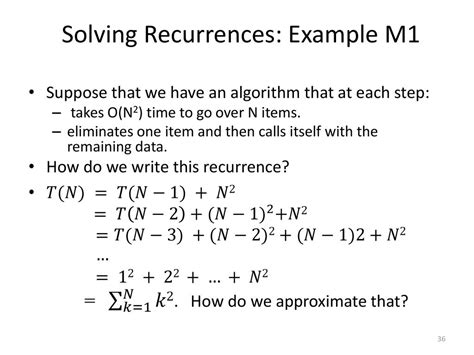 Recurrences Method 4 Alexandra Stefan Ppt Download