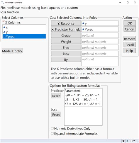 Piecewise Nonlinear Solutions Part 4 Using Jmps Nonlinear Platform To Solve For Unknown Parameters