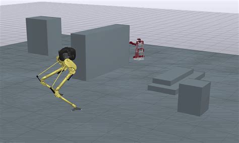 An Illustration Of Safe Locomotion Navigation In A Crowded Environment