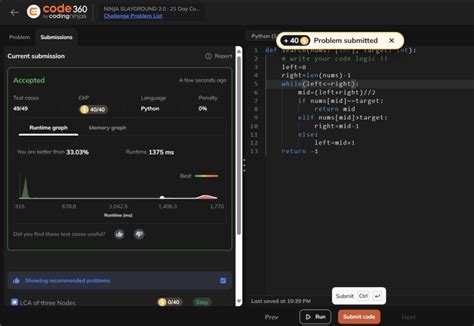 dharan m j on linkedin challenge13 ninjaslayground codingninjas problemsolving