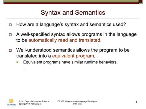 Programming Language Paradigms Februaryppt Programming Languages Computing