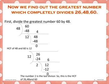 Find HCF By Prime Factorization Method By Using Division Method By Mehak Elahi