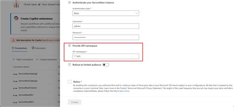 適用於 servicenow 知識的 microsoft graph 連接器進階流程 microsoft learn
