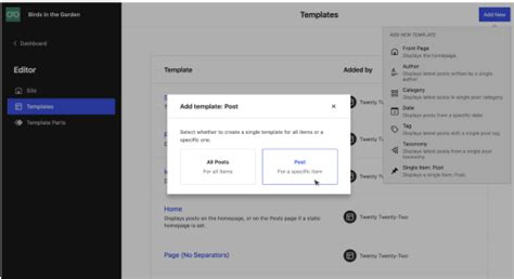 Gutenberg Adds Pattern Modal Support For Custom Post Types Expands Creation Of Template Types