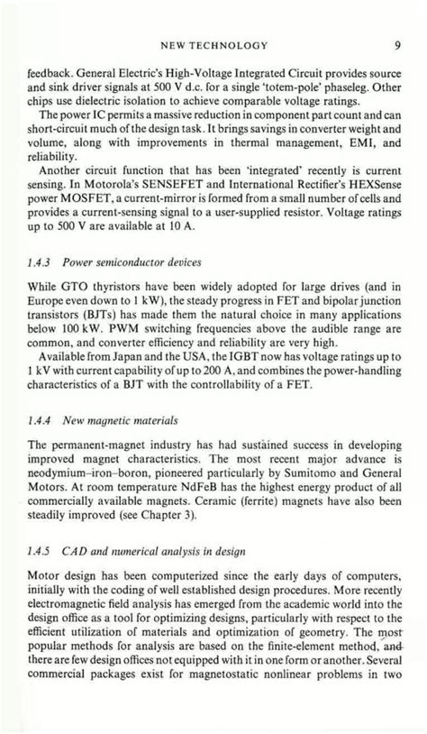 Brushless Permanent Magnet And Reluctance Motor Drives Monographs In Electrical And Electronic
