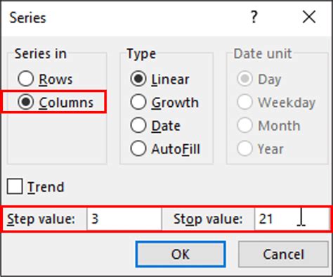 Excel Fill Series Not Working Possible Reasons Fix