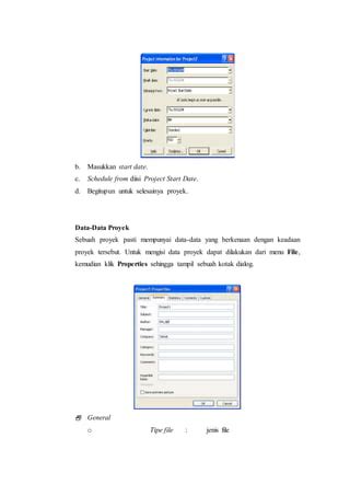 Teori MS Project Doc