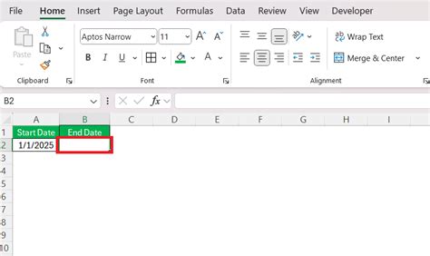 How To Subtract A Date In Excel Step By Step Guide Myexcelonline