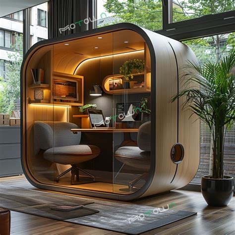 Customized Modern Meeting Pod Easy Install Isolation Cabinet Study