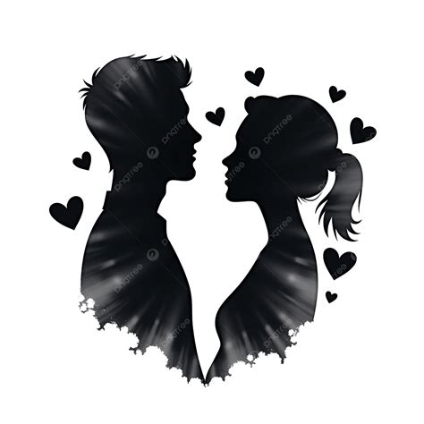Pareja Png Silueta Silueta De Pareja Imagenes De Graficos Png Gratis