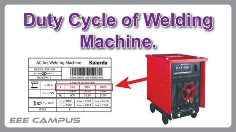 What Is Welding Machine Duty Cycle At Derek Galvez Blog
