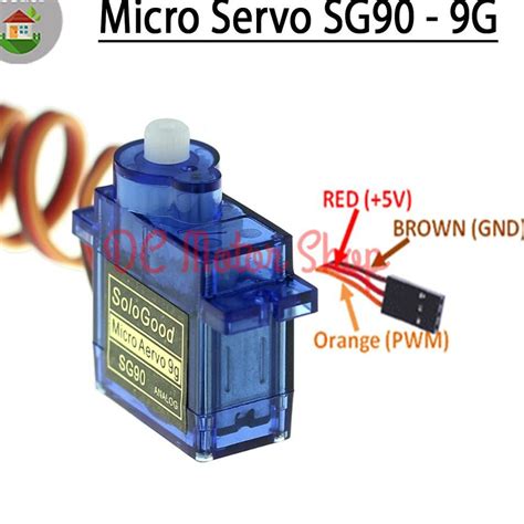 Jual Terkini K0pjk Micro Servo Motor Sg90 9g Tower Pro Sg90 Towerpro Sg 90 Sg90 9g 47 Readystock