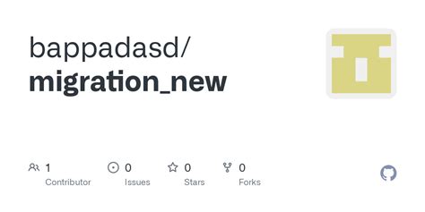 Github Bappadasdmigrationnew