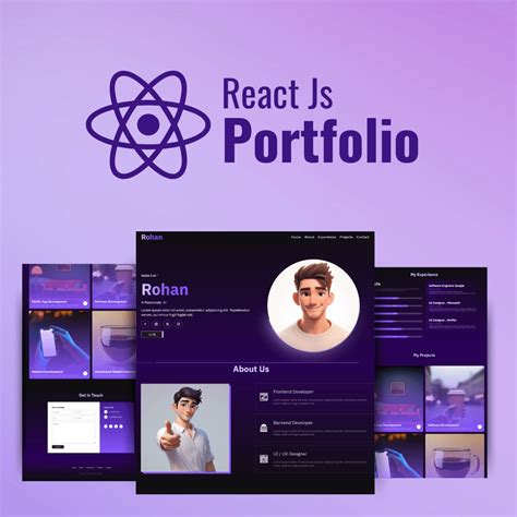 React Js Project Portfolio Template Source Code And Resources 🌈📖 — K2infocom Buymeacoffee